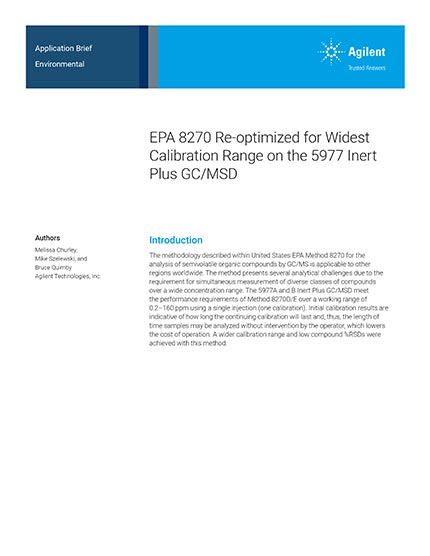 Agilent 5977B GC/MSD — 新一代离子源 开启无限可能 | 安捷伦