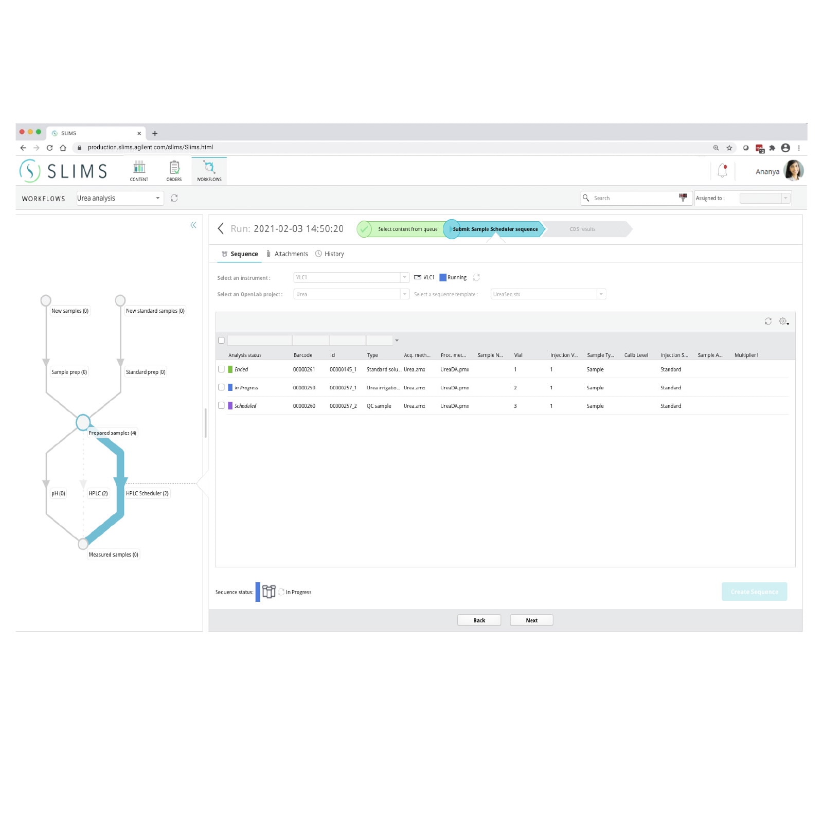 실험실 워크플로 소프트웨어, SLIMS | 애질런트
