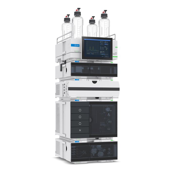 Left side view of the 1260 Infinity III Prime LC System configured with ...
